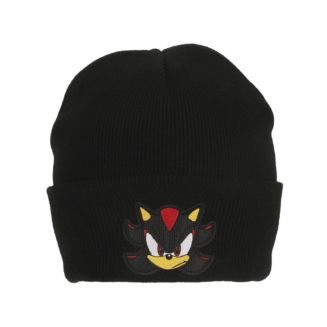 Sonic the Hedgehog Men's Shadow Embroidery Acrylic Knit Standard Cuff ...