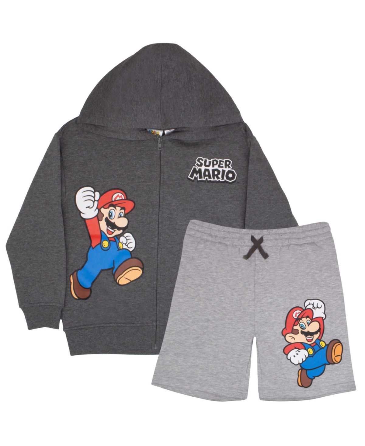 Click here for Mario Big Boys Super Bros 2-Piece Zip-Up Hoodie an... prices