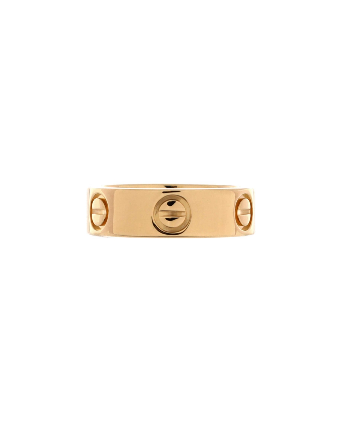Click here for Pre-Owned Cartier Love Band Ring - 18k yellow gold prices