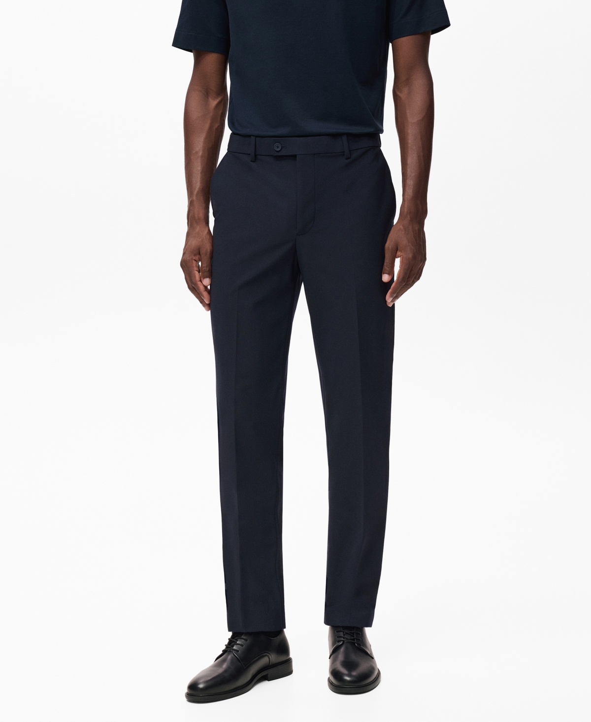 Click here for Mango Mens Zurich Slim-Fit Thermolite Suit Pants -... prices