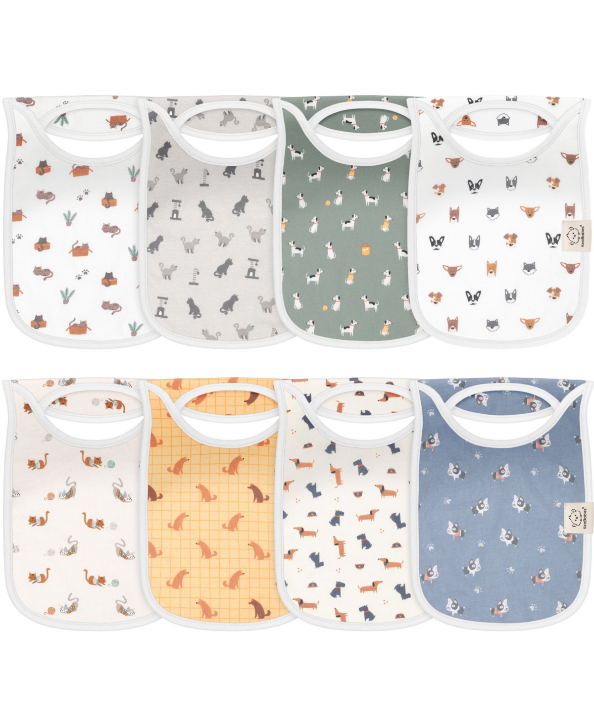 Click here for KeaBabies Baby Boys 8-Pack Bibs for Boys  Girls  P... prices