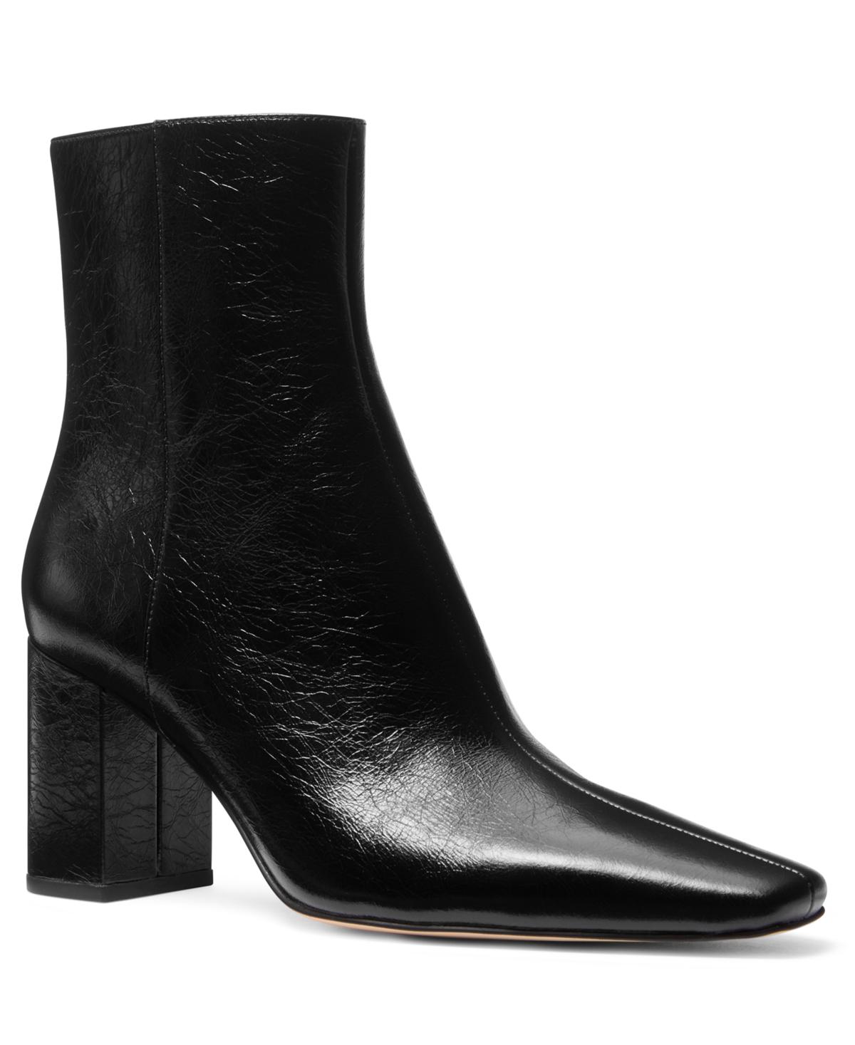 Michael Michael Kors Womens Elise Wrapped Heel Booties - Black