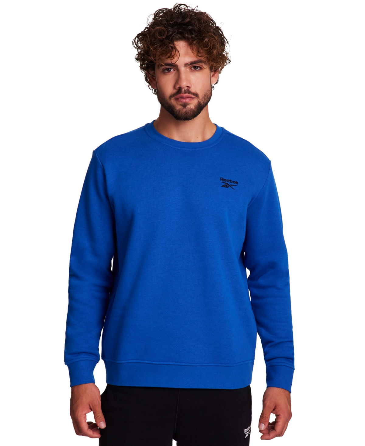 Click here for Reebok Mens Embroidered Chest Logo Sweatshirt - Op... prices