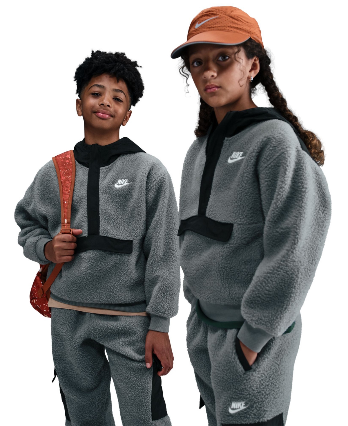 Click here for Nike Boys or Girls Sportswear Quarter Zip Long-Sle... prices