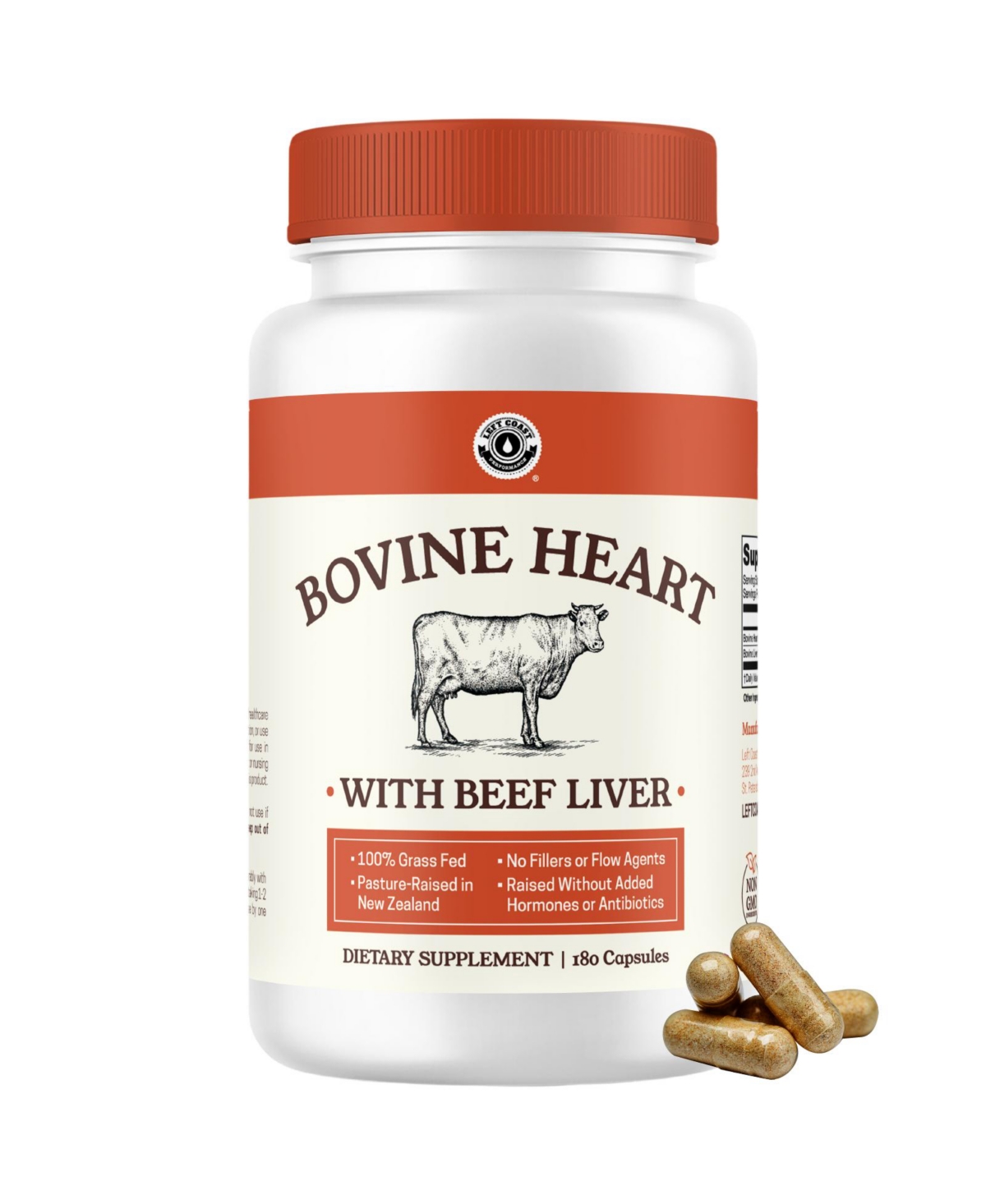 Click here for Bovine Heart Capsules  180ct prices