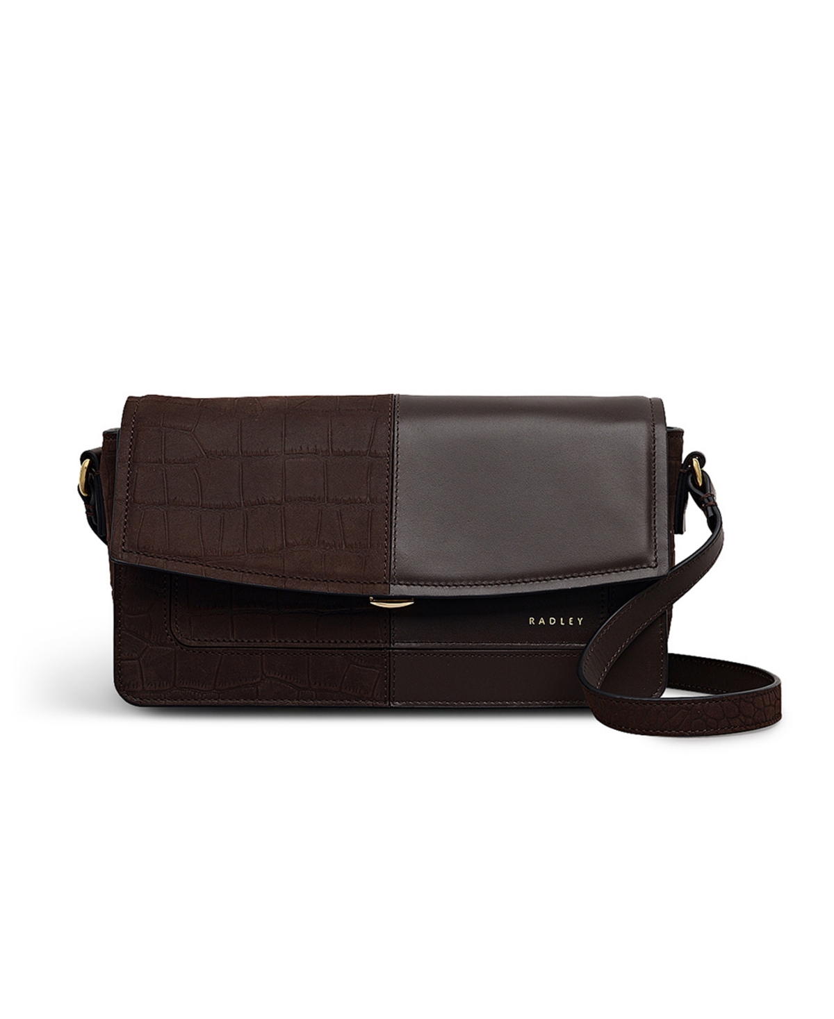 Click here for Radley London Albert Road Croc Small Flap Over Cro... prices