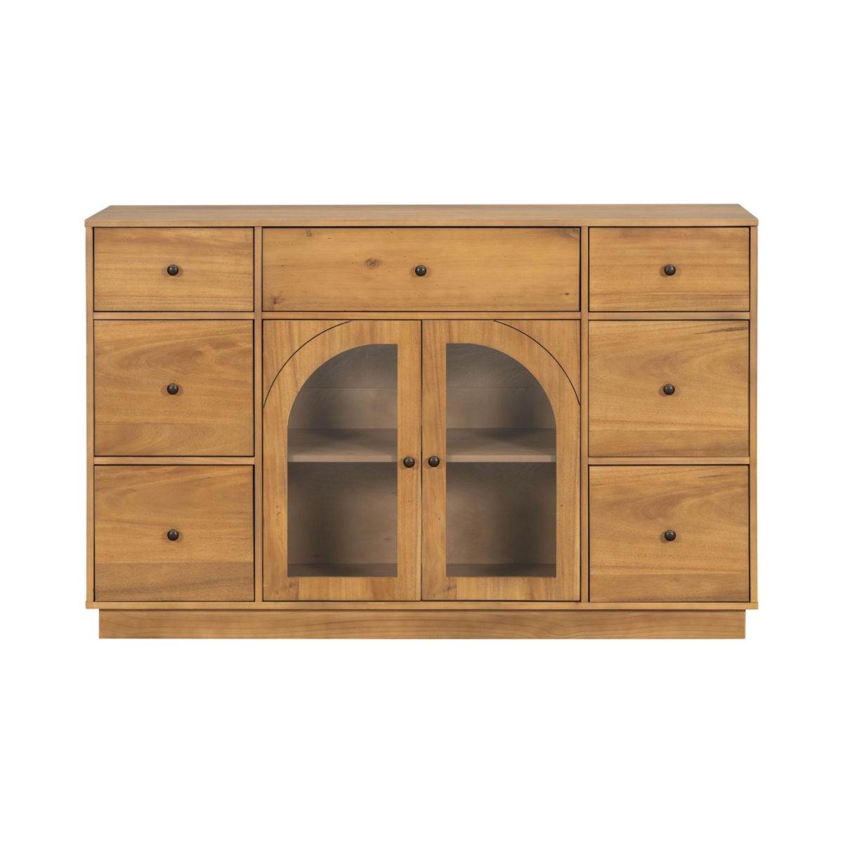 Click here for Storage Cabinet with 2 doors and 7 drawers - Walnu... prices