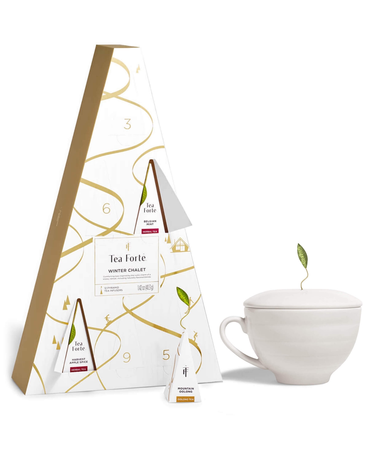 Click here for Tea Forte Holiday Winter Advent Bundle 12-Pyramid... prices