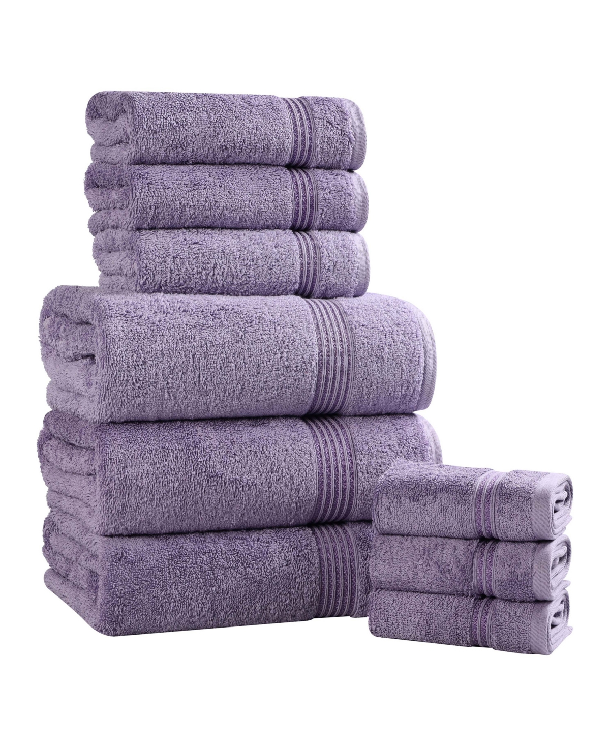 Click here for Superior Egyptian Cotton 9-Pc. Towel Set - Royal P... prices