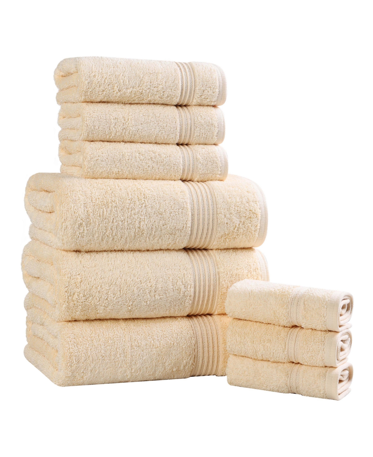 Click here for Superior Egyptian Cotton 9-Pc. Towel Set - Canary prices