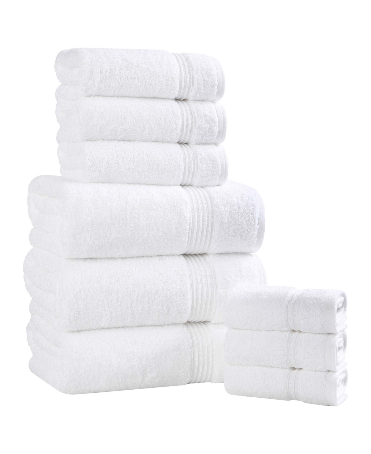 Click here for Superior Egyptian Cotton 9-Pc. Towel Set - White prices