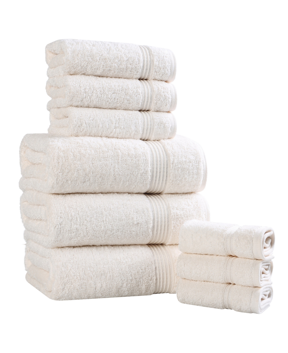 Click here for Superior Egyptian Cotton 9-Pc. Towel Set - Ivory prices