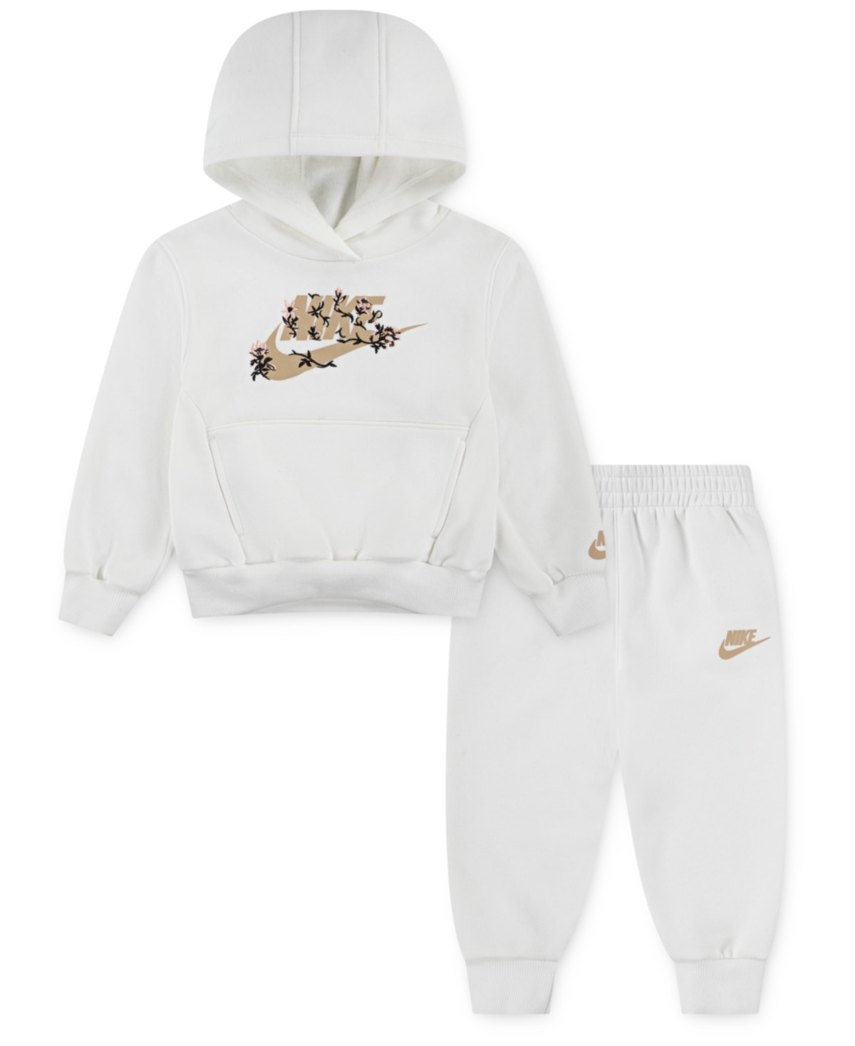 Click here for Nike Baby Girl Floral Futura Hoodie and Joggers  2... prices
