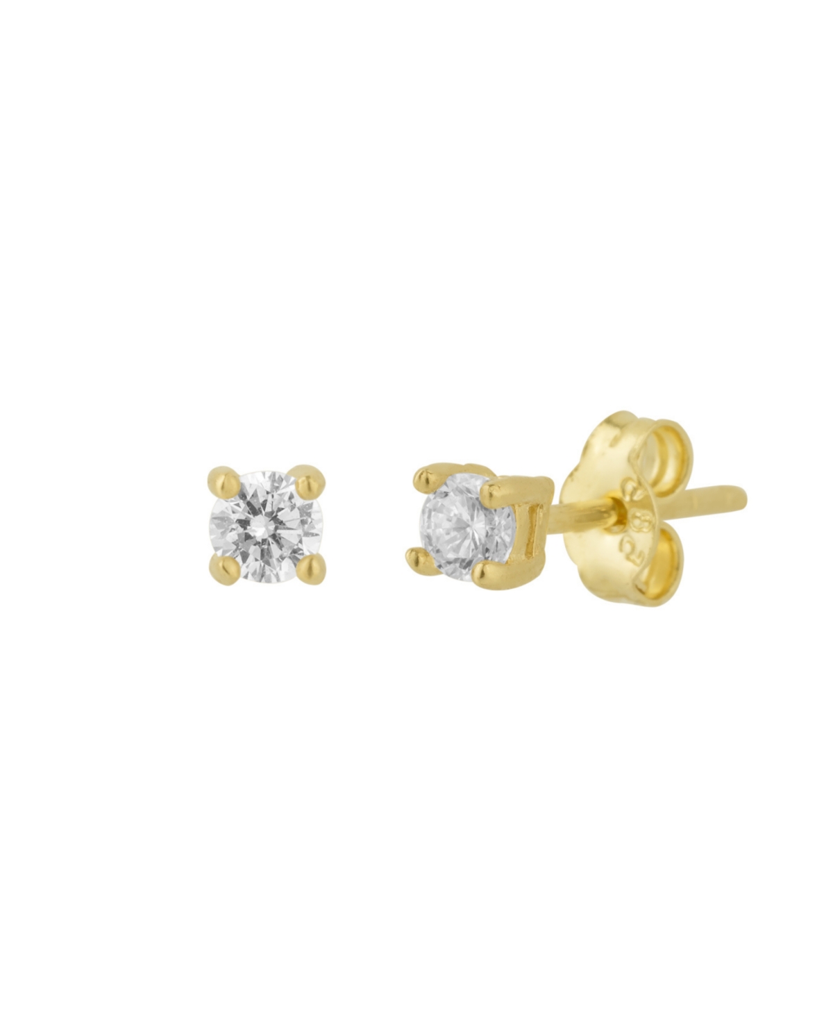 Click here for Fine 3mm Stud Earrings 14ct Solid Gold - Gold prices