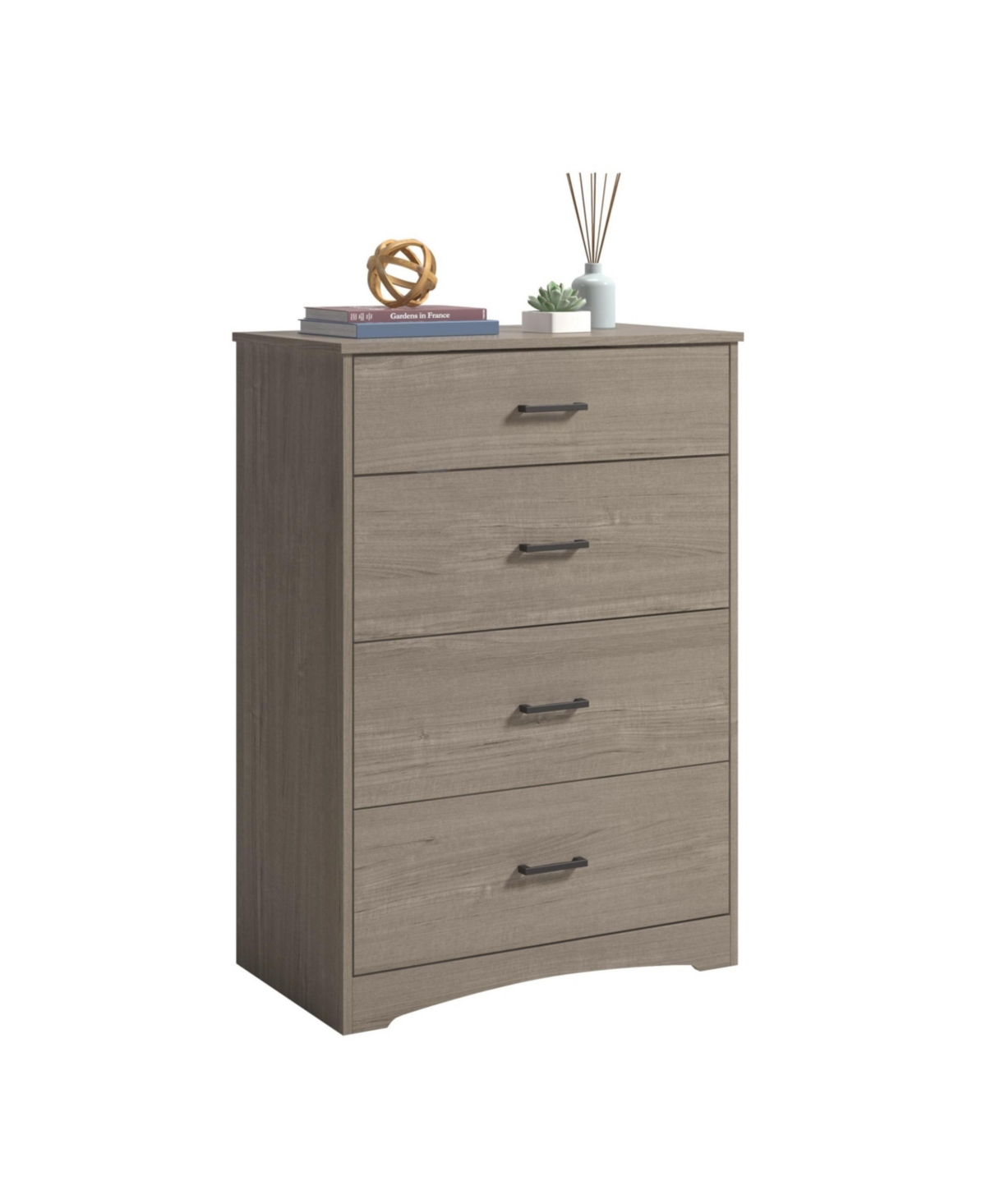 Click here for Airsurfer 4 Drawer Chest Brown Finish Modern Bedro... prices