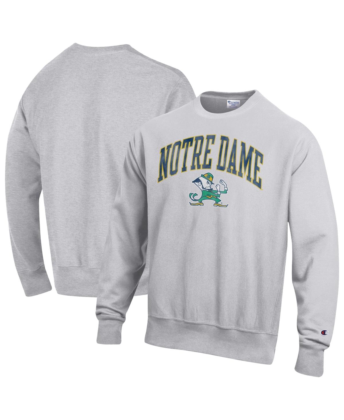 Click here for Champion Mens Gray Notre Dame Fighting Irish Distr... prices
