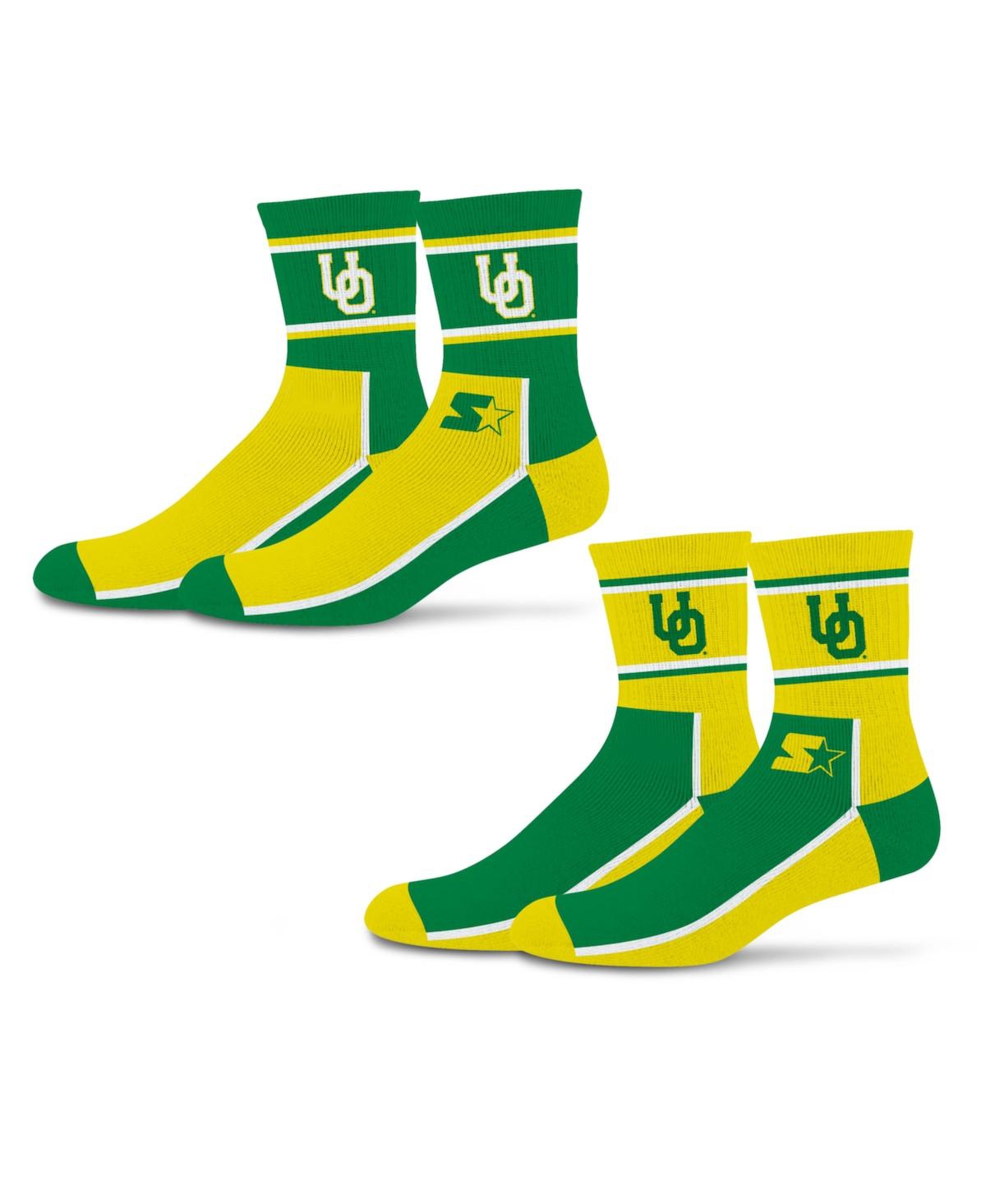 Click here for Starter Mens and Womens 2-Pack Green/Gold Oregon D... prices