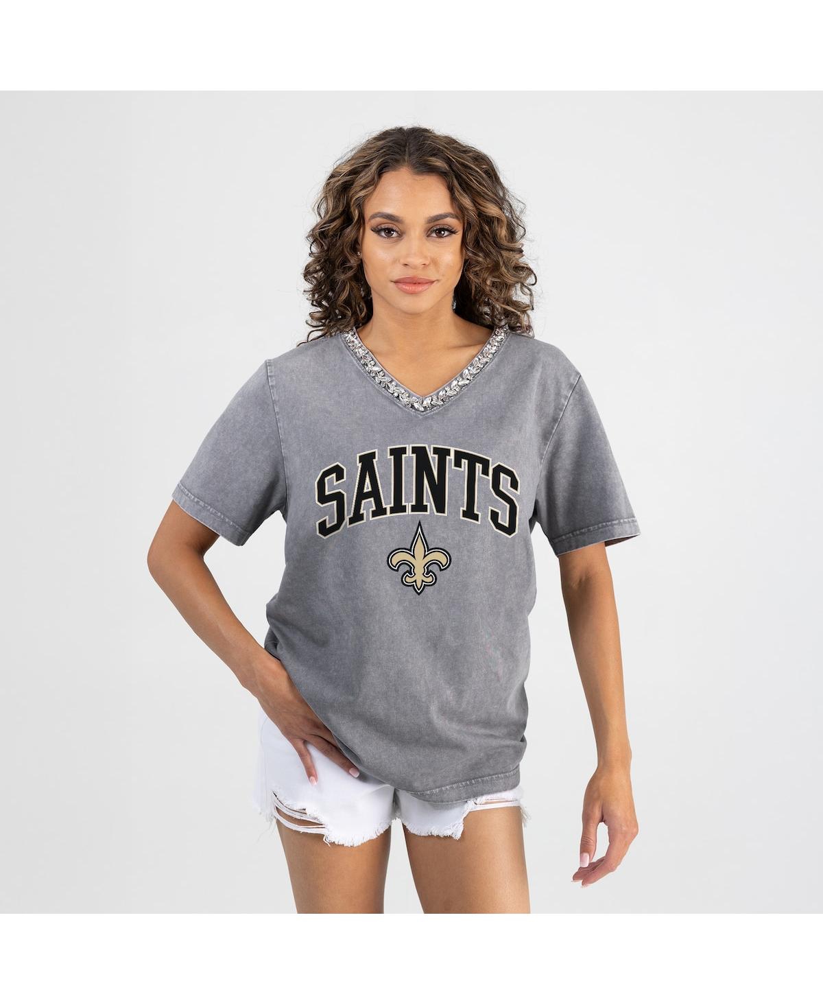 Click here for Gameday Couture Womens Gray New Orleans Saints Rel... prices