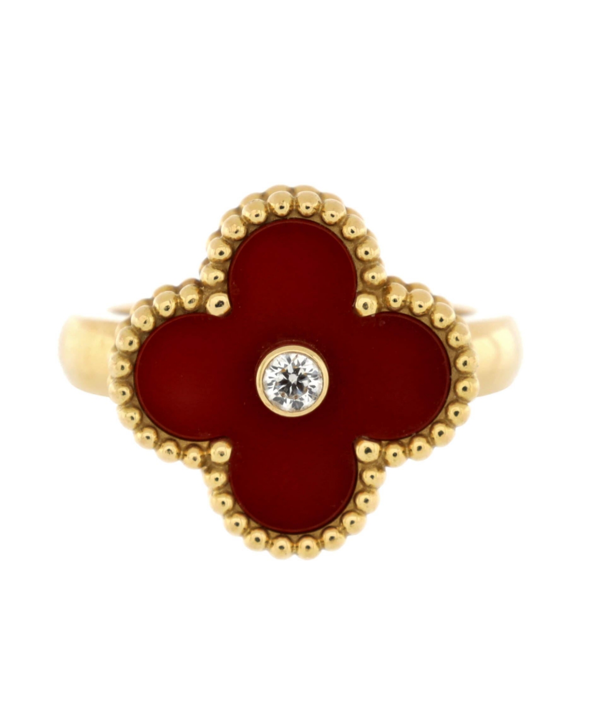 Click here for Pre-Owned Van Cleef & Arpels Vintage Alhambra Ring... prices