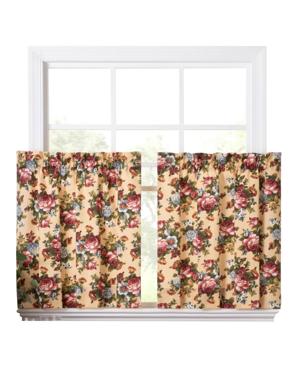 Click here for Ellis Bella Rose Stylish Medium Scale Printed Flor... prices