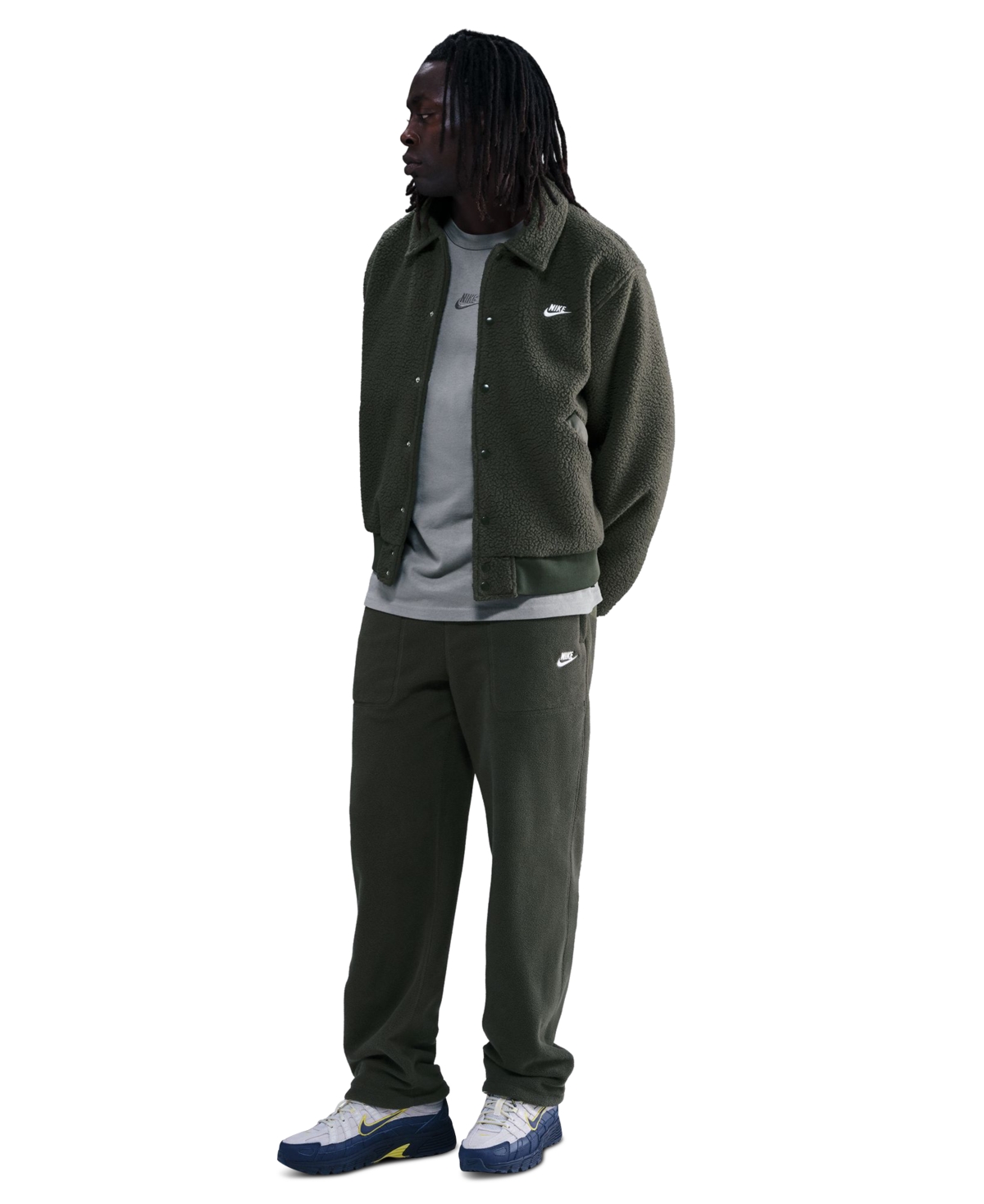 Click here for Nike Mens Sportswear Club High-Pile Coaches Jacket... prices