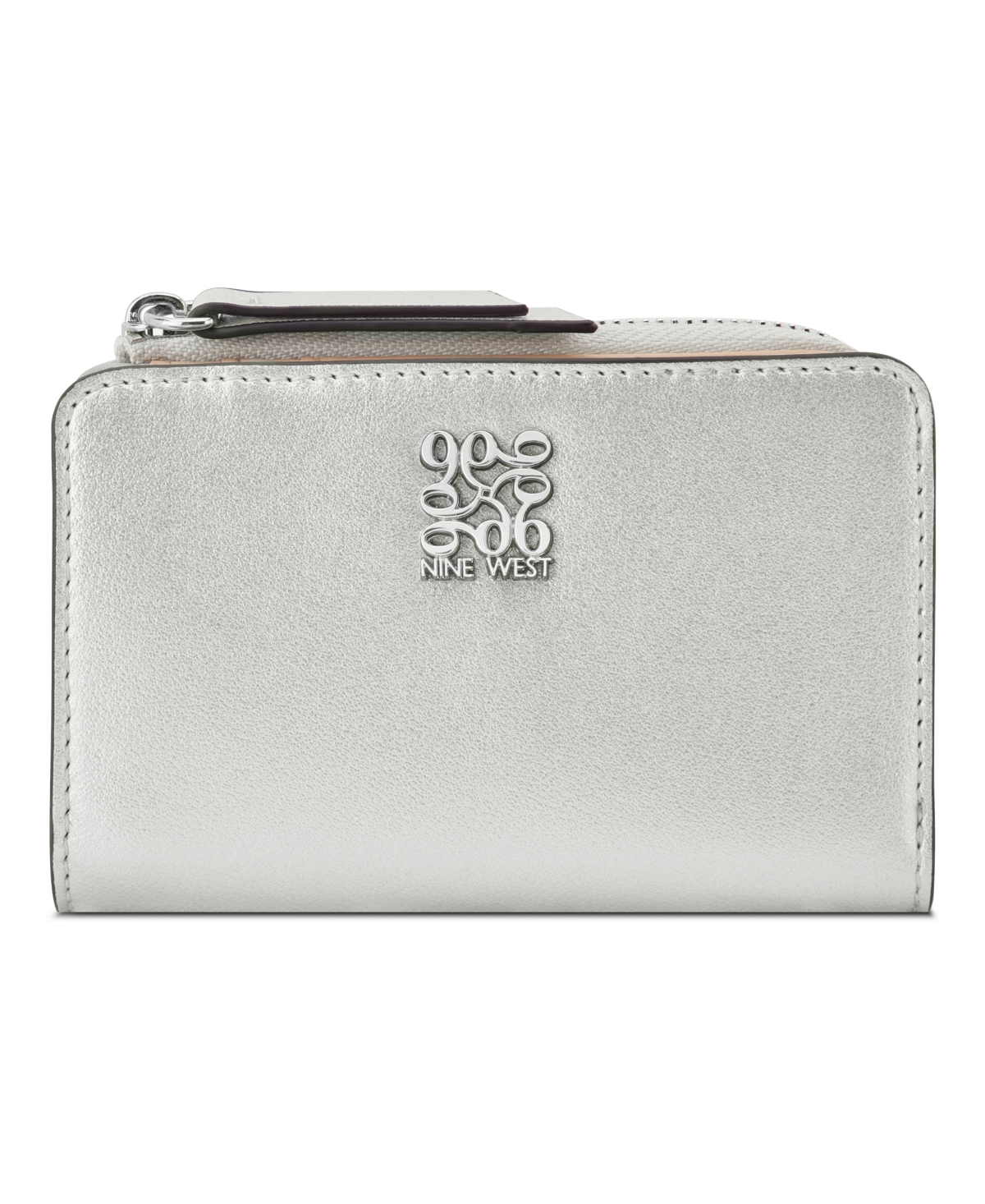 Click here for Nine West Cramer Zip Around Card Case - Silver prices