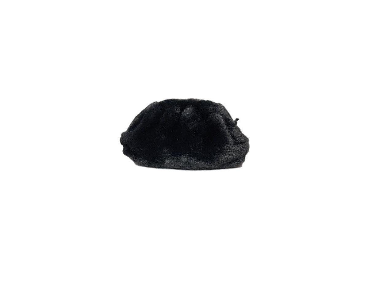 Click here for Hat AttackFaux Fur Clutch - Black prices