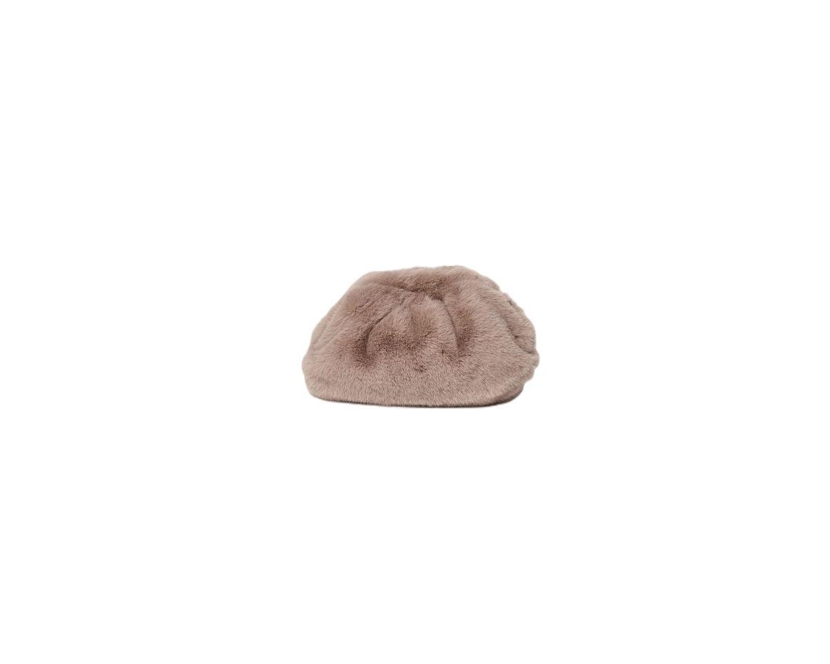 Click here for Hat AttackFaux Fur Clutch - Taupe prices