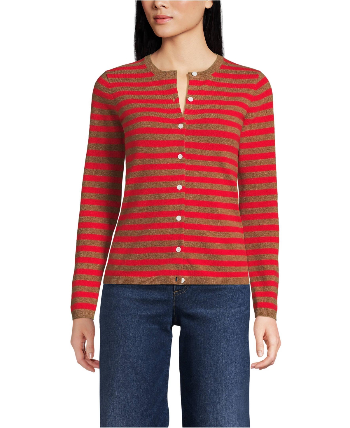 Click here for Lands End Womens Cashmere Cardigan Sweater - Compa... prices