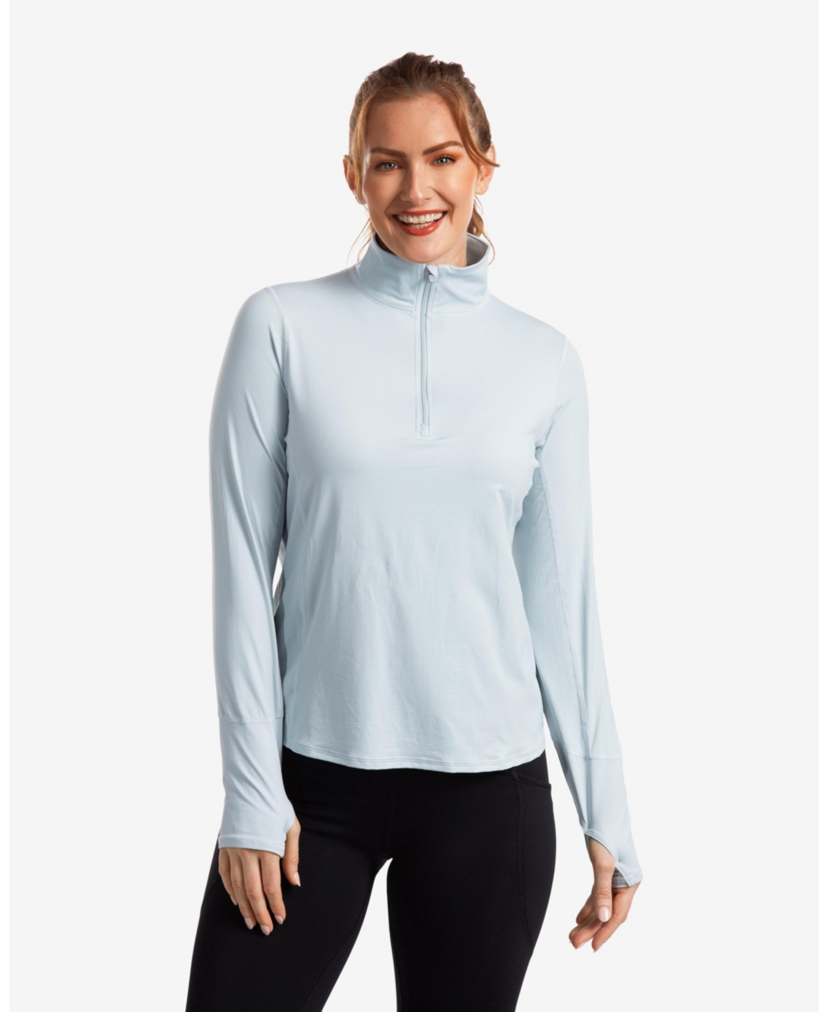 Click here for BloqUV Womens Upf 50+ Sun Protective Relaxed Mock... prices