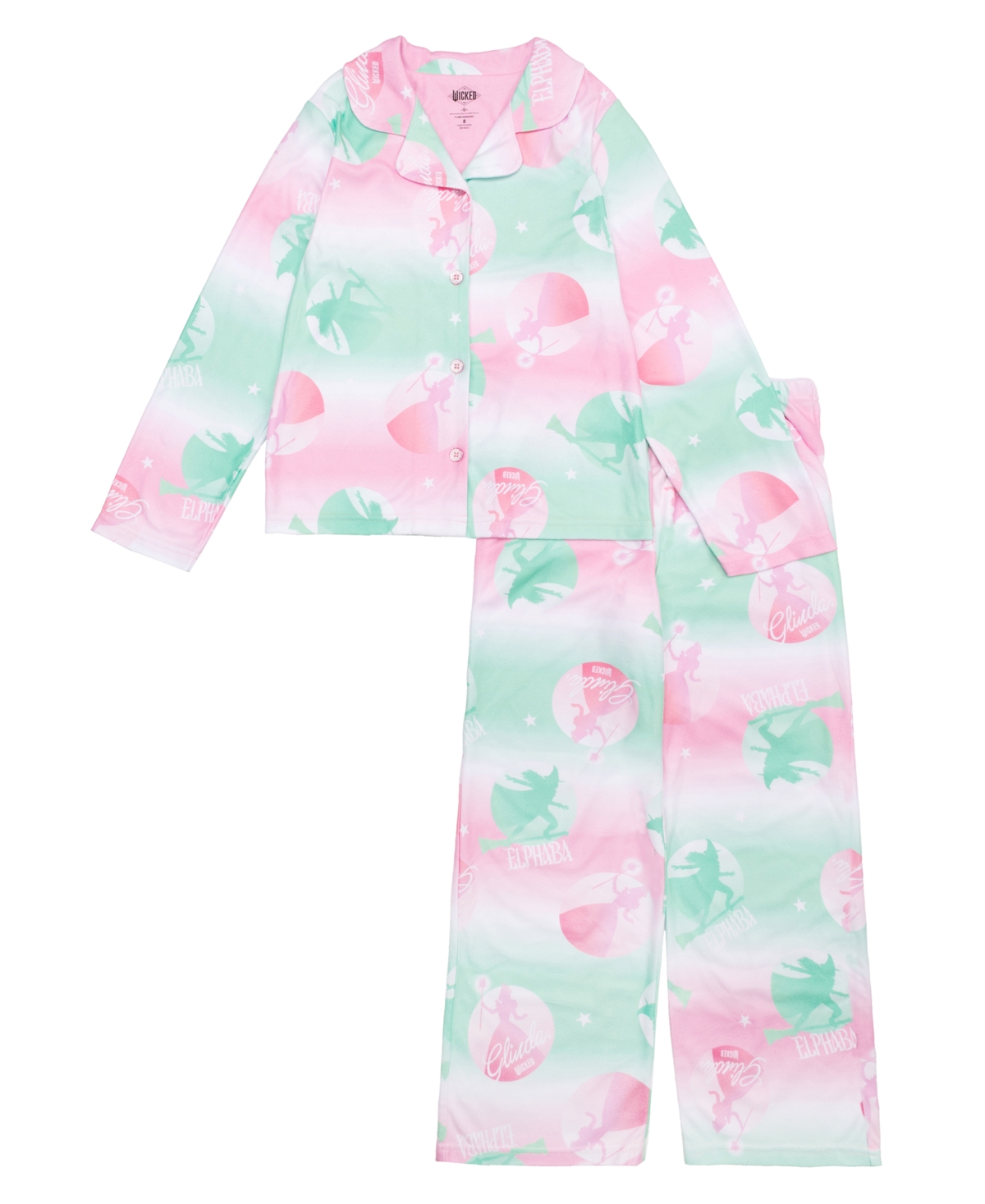 Click here for Ame Girls 4-10 2-Piece Wicked Printed Top and Pant... prices