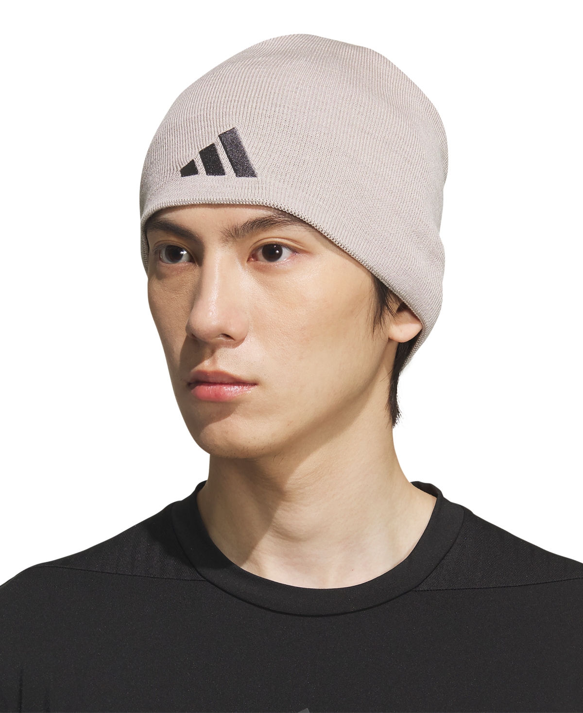 Click here for adidas Mens Reversible Skully Beanie - Light Gray prices