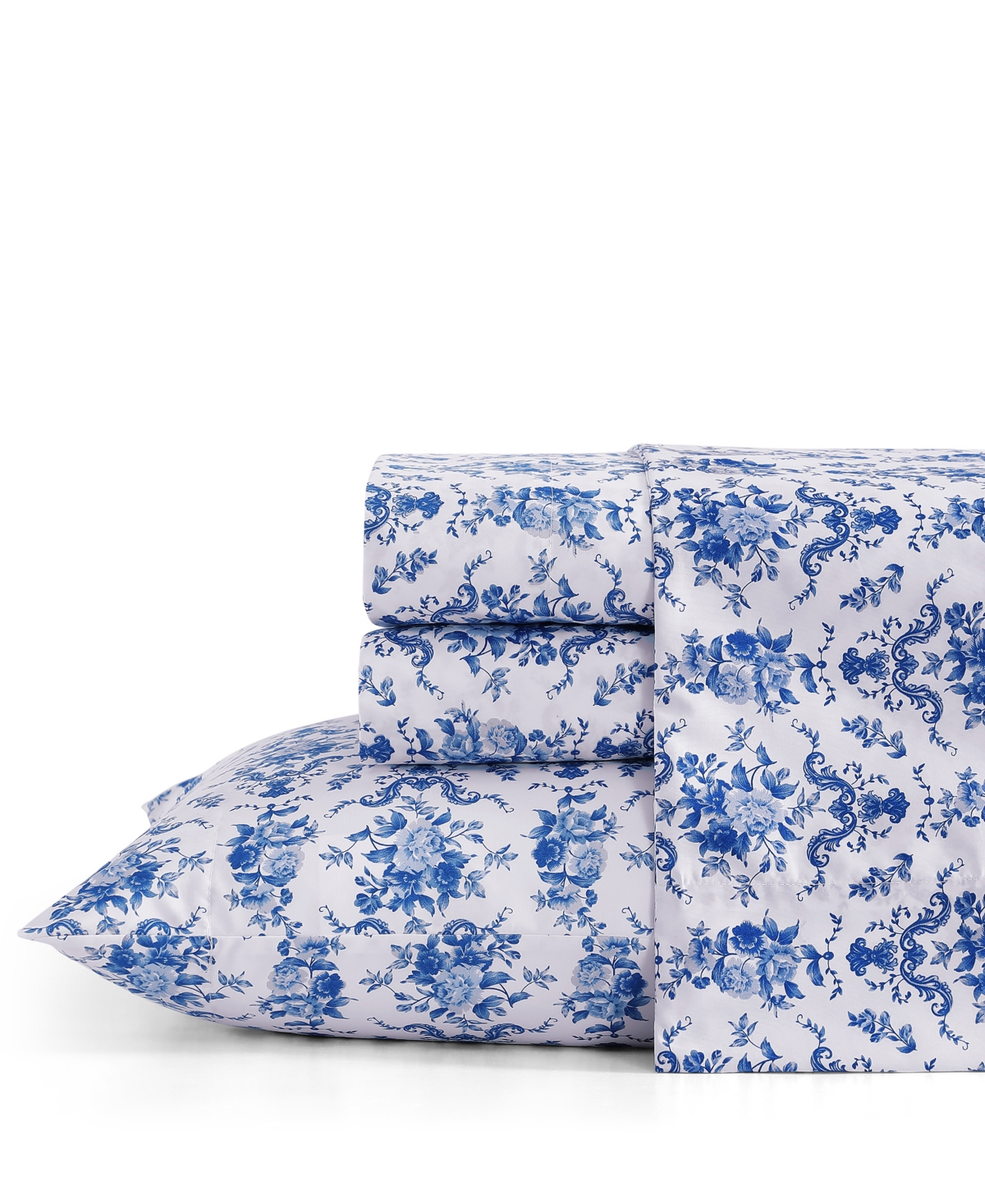 Click here for Elle Decor Printed 4-Pc. Sheet Set  Twin - Flouris... prices