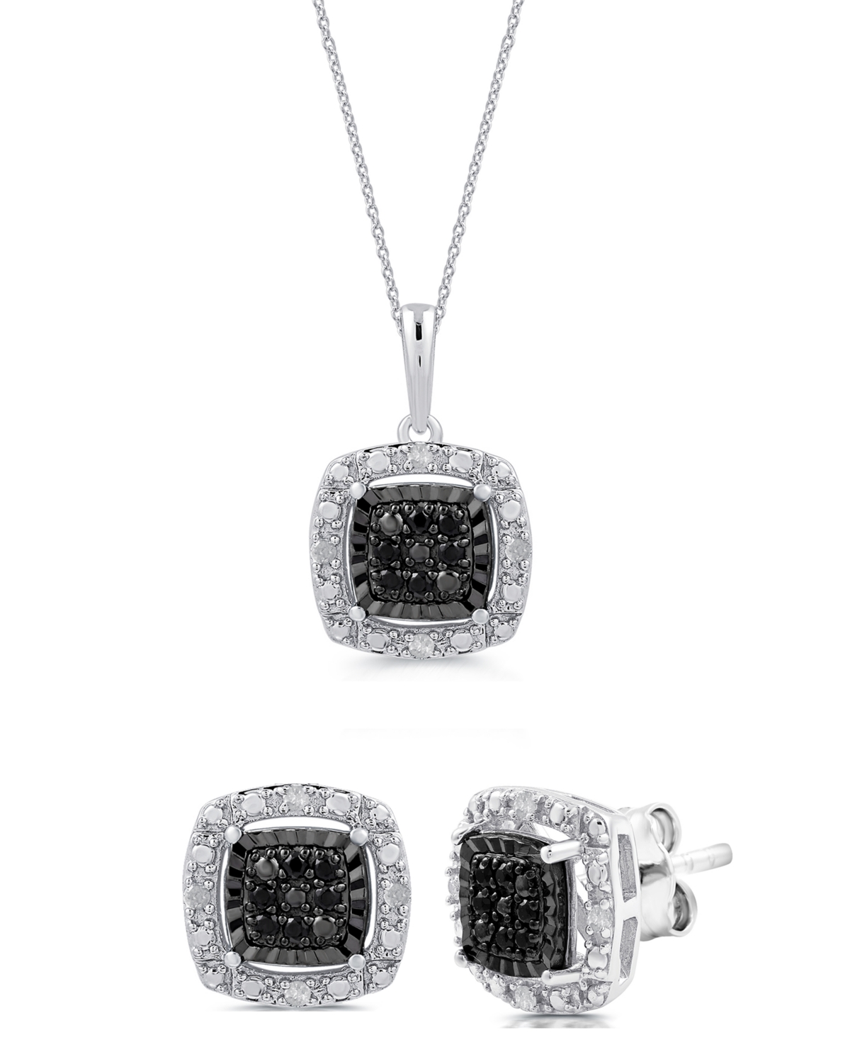 Click here for Marsala 2-Piece Diamond Earrings and Pendant Neckl... prices