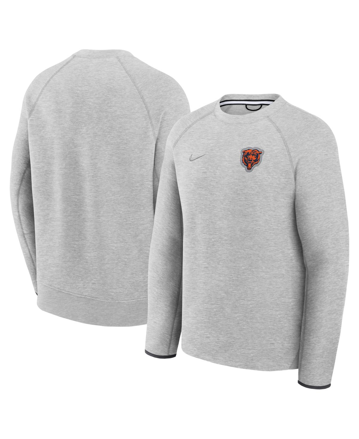 Click here for Nike Mens Heather Gray Chicago Bears Tech Fleece R... prices