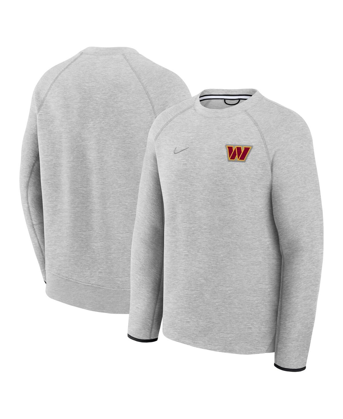Click here for Nike Mens Heather Gray Washington Commanders Tech... prices