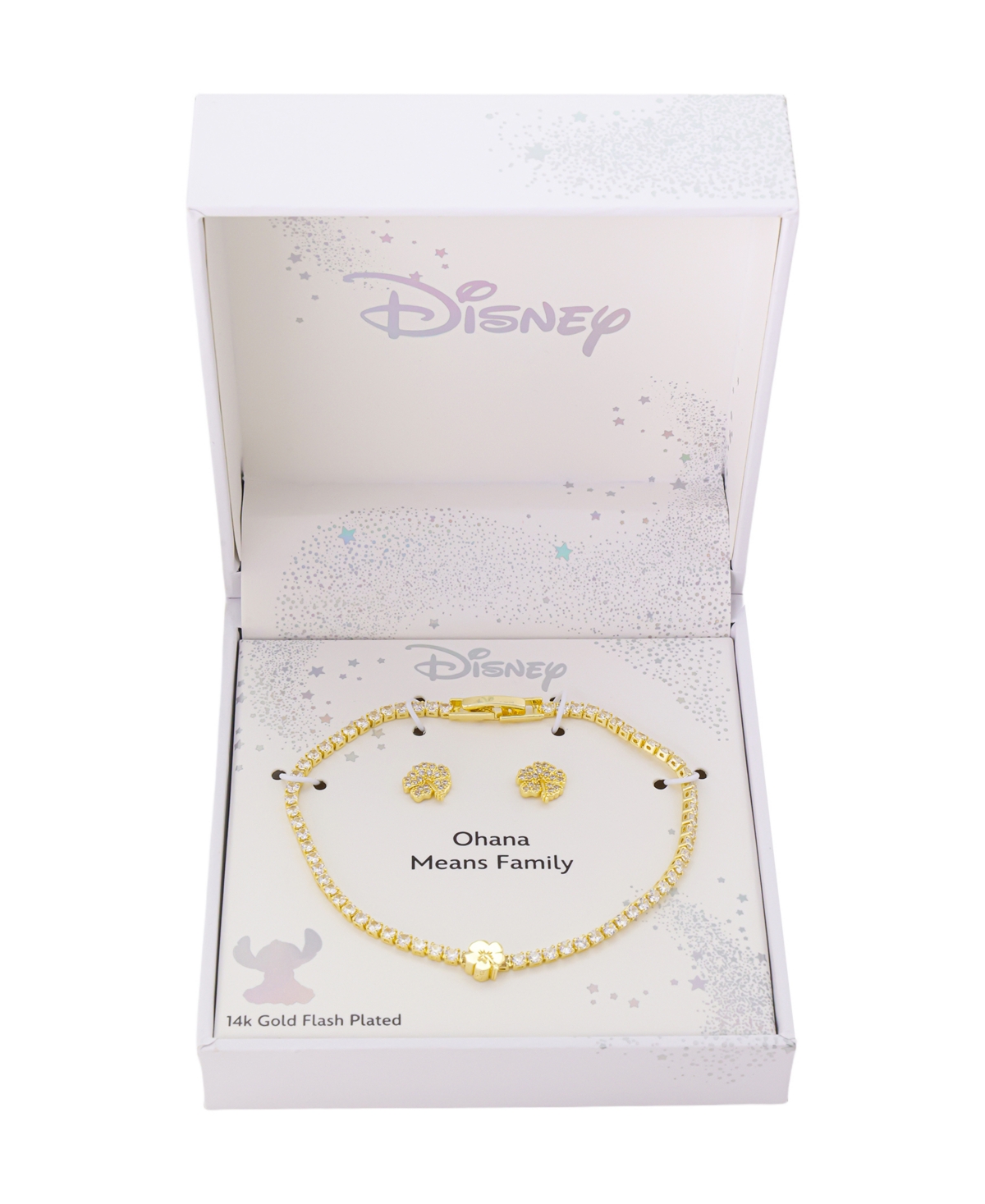 Click here for Disney Lilo and Stitch Cubic Zirconia Bracelet and... prices