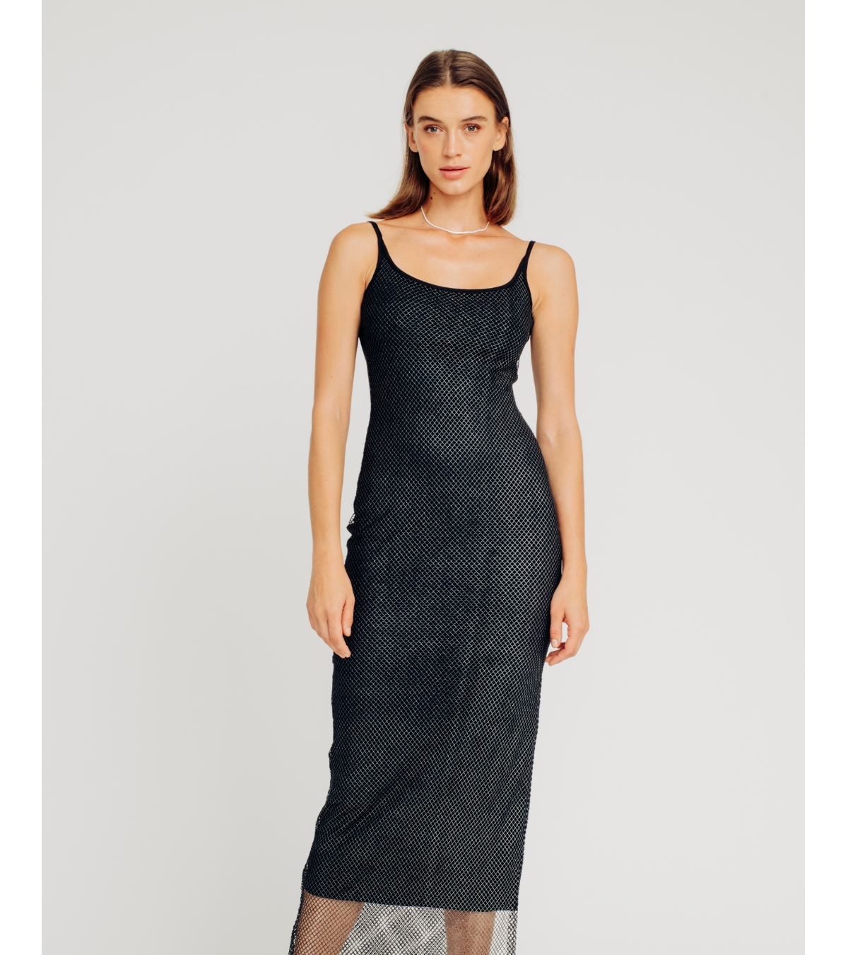 Click here for Torn By Ronny Kobo Womens Luna Dress - Black/silve... prices