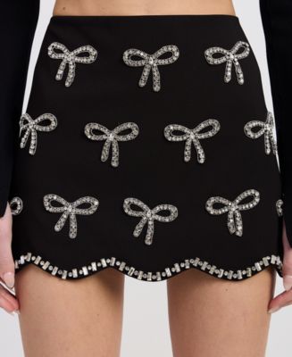 En Saison Women's Leah Mini Skirt - Macy's