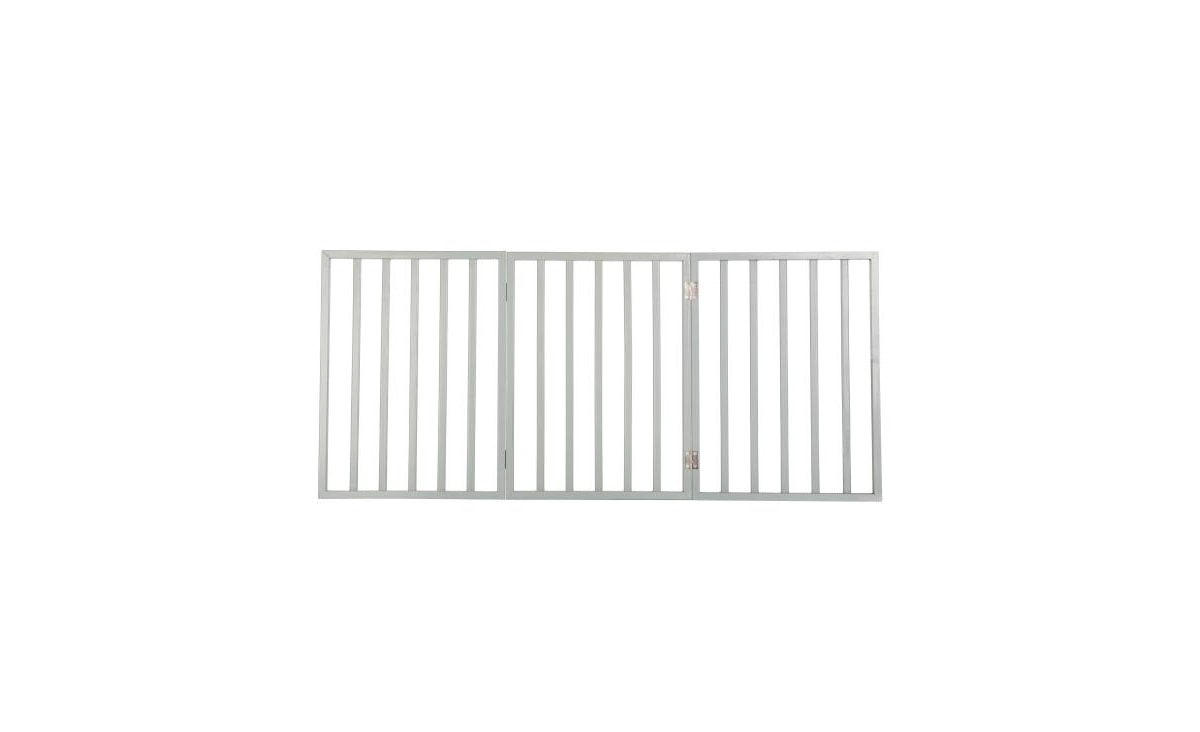 Click here for Petmaker 3-Panel Indoor Foldable Pet Gate  Gray prices