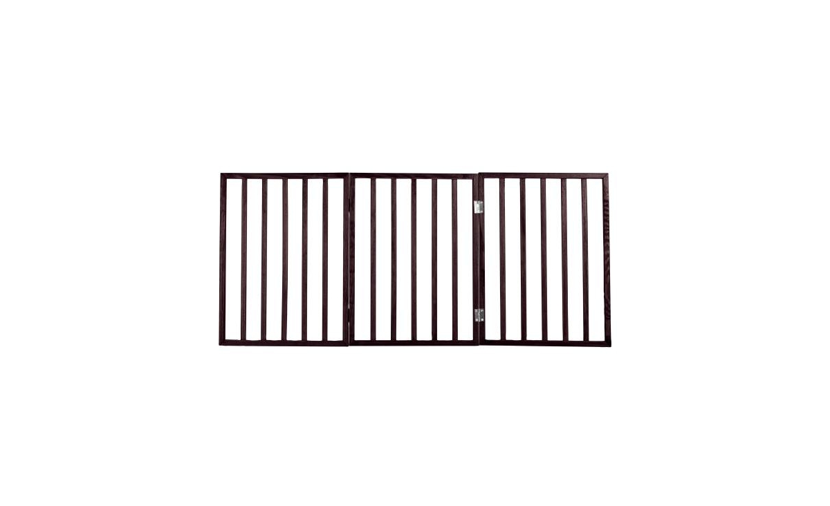Click here for Petmaker 3-Panel Foldable Pet Gate  Brown prices