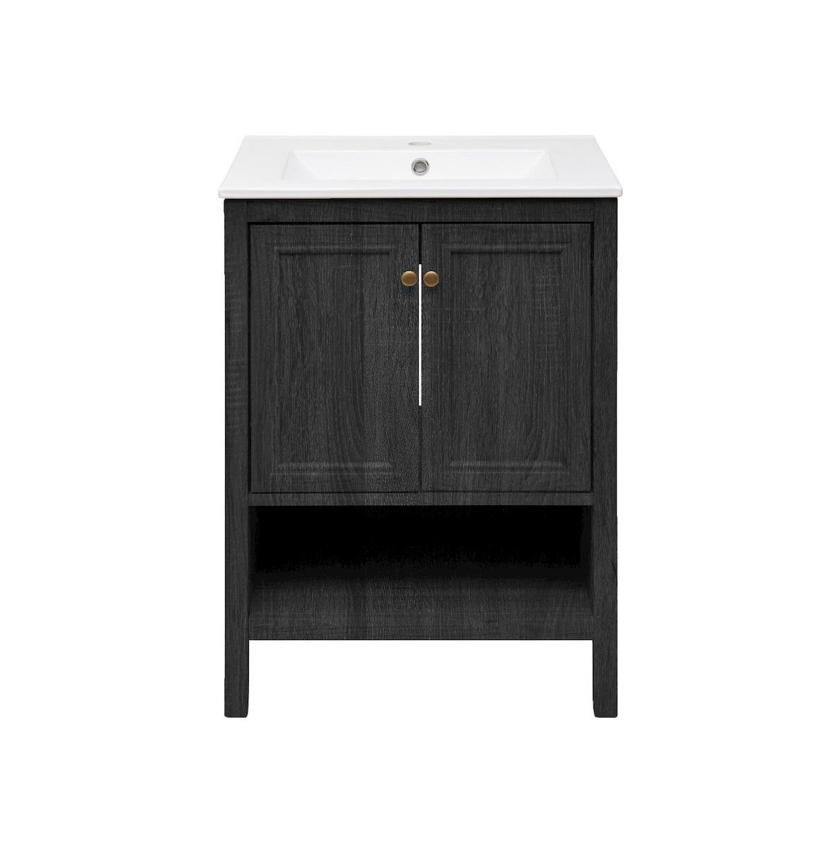 Click here for Chateau 24" Freestanding Bathroom Vanity in B... prices