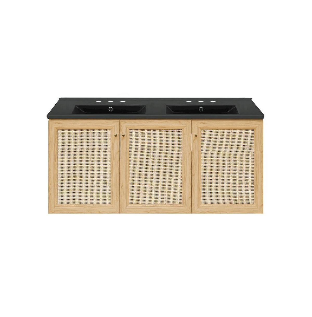 Click here for Swiss Madison 48 Wall-Mounted Bathroom Vanity  Bla... prices