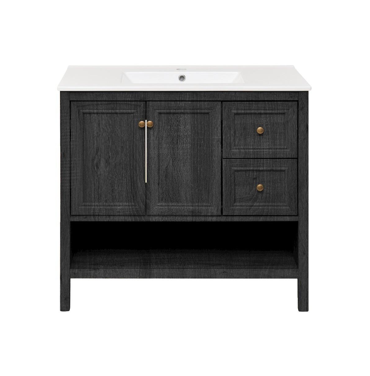 Click here for Chateau 36" Freestanding Bathroom Vanity in B... prices