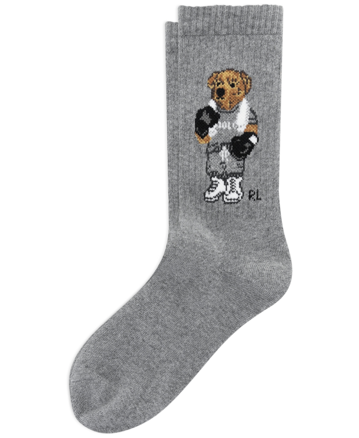 Click here for Polo Ralph Lauren Womens Boxer Bear Crew Socks - G... prices