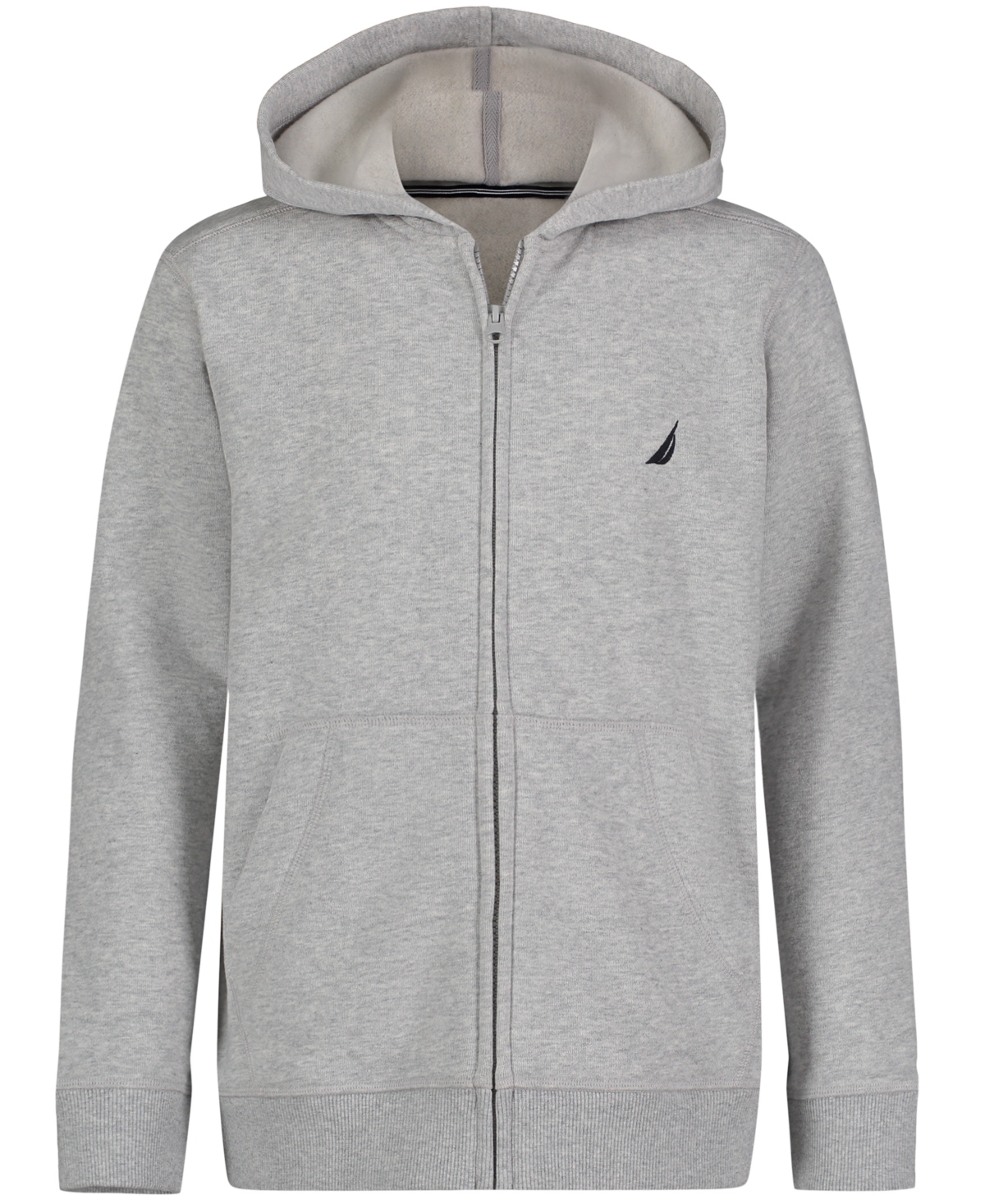 Click here for Nautica Boys 4-20 Full-Zip Hoodie - Gray prices