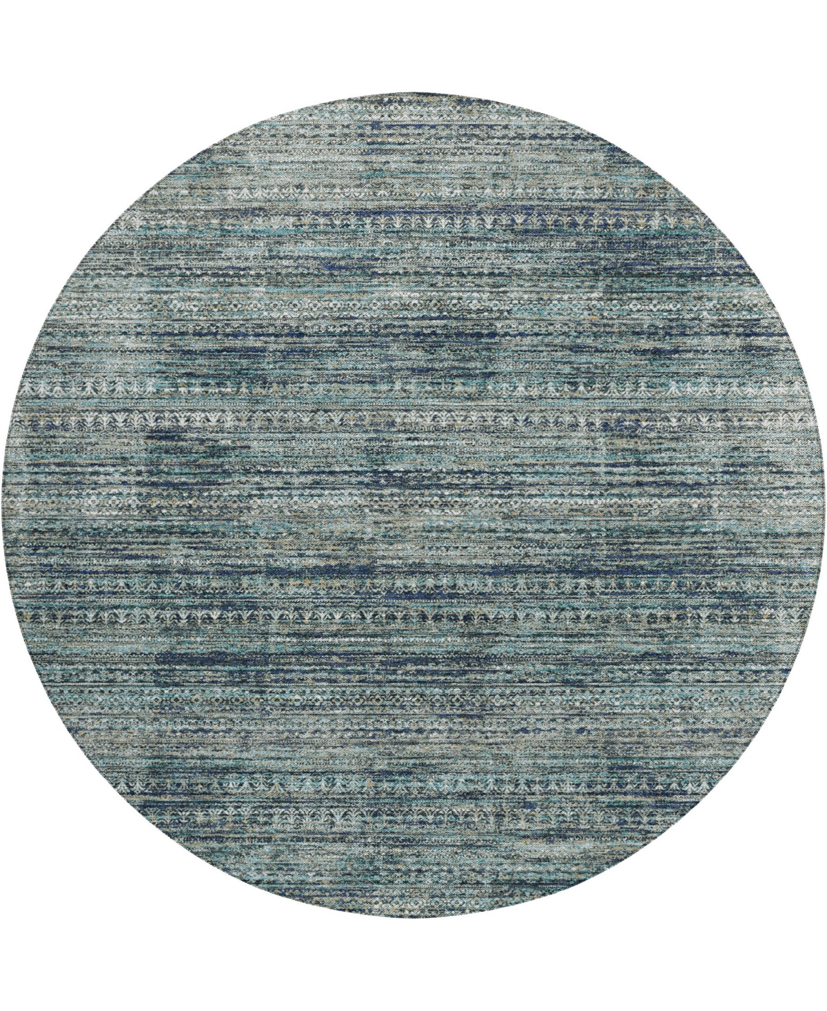 Click here for Dalyn Solace SL3 8x8 Round Area Rug - Turquoise prices