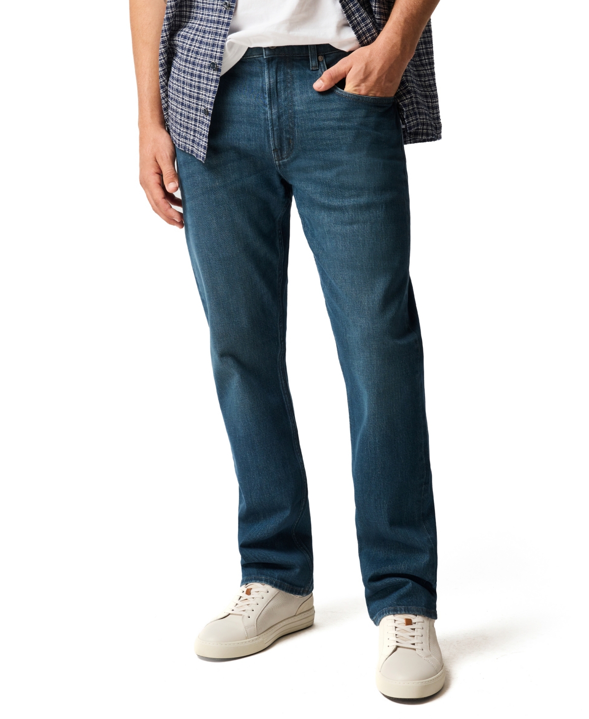 Click here for Rodd & Gunn Mens Kurow Relaxed Denim Jeans - Mid B... prices