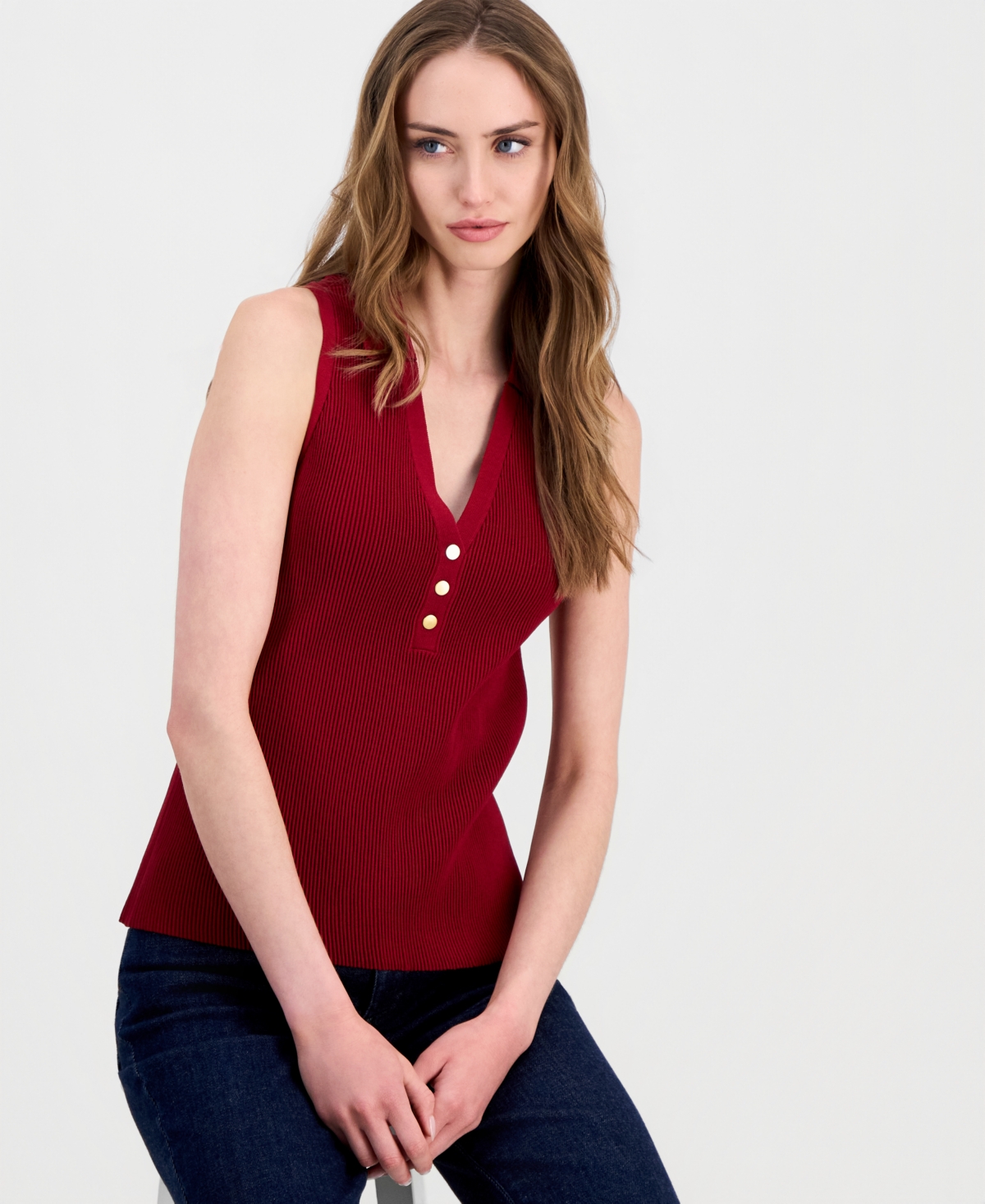 Click here for I.n.c. International Concepts Womens Sleeveless Po... prices