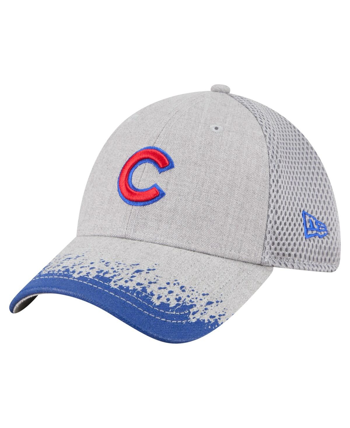 Click here for New Era Mens Gray Chicago Cubs Visor Paint Splatte... prices